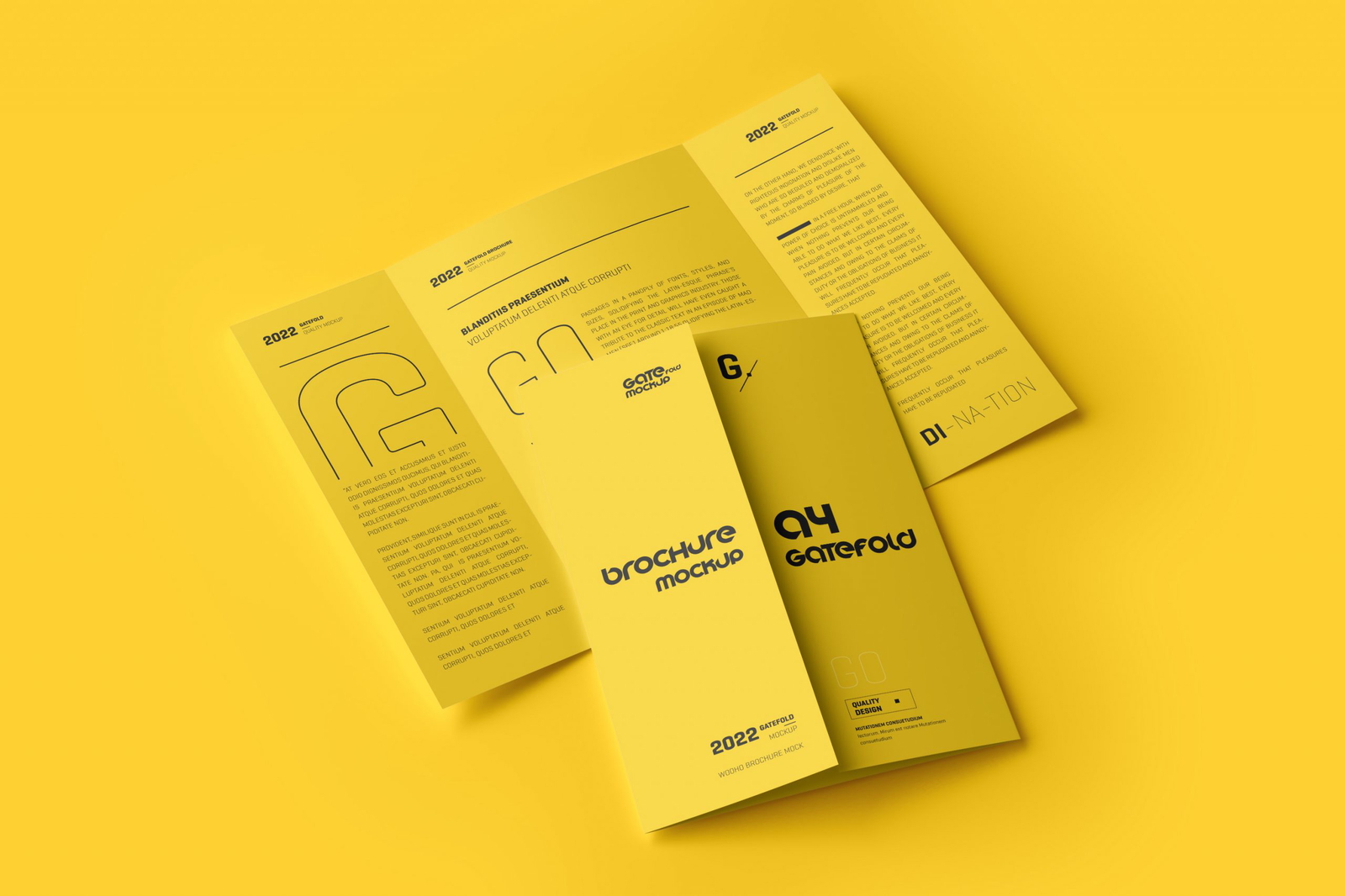 Gatefold Brochure Dimensions