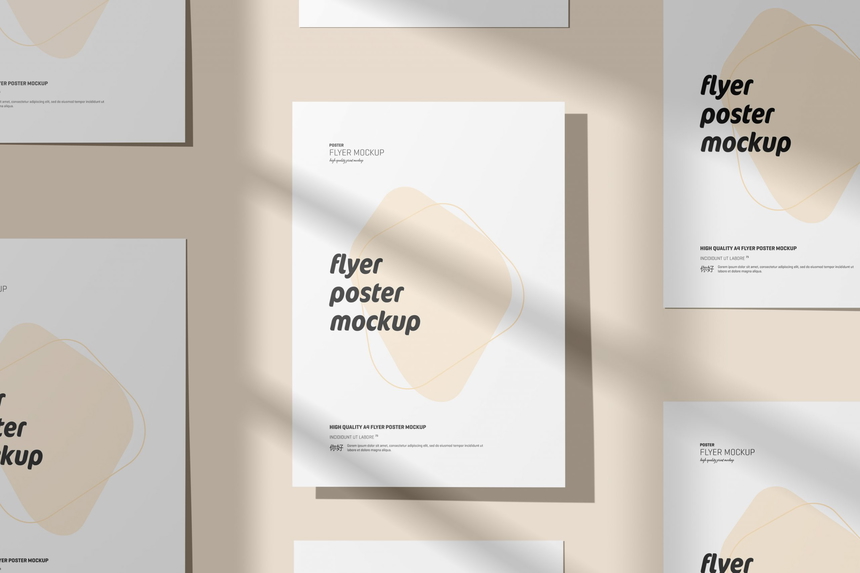 Free Flyer Mockup | Mockupnest