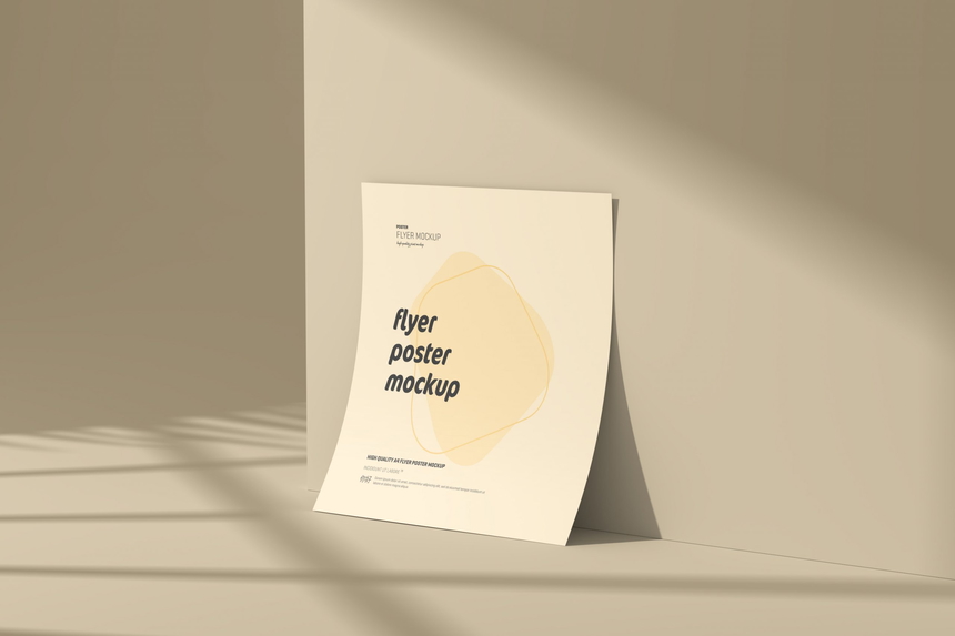 Download Square Poster Mockup PSD | Mockupnest