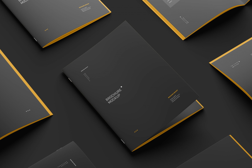 Free A4 Magazine | Brochure Mockup Set | Mockupnest