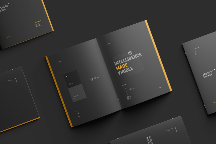 Free A4 Magazine | Brochure Mockup Set | Mockupnest