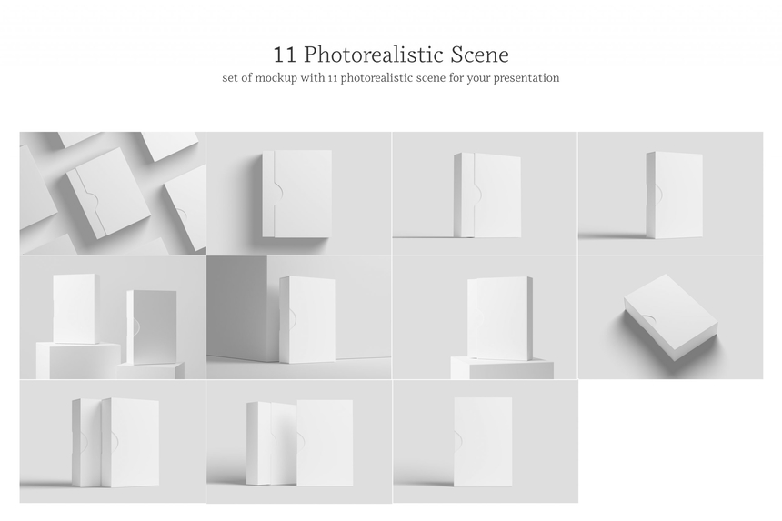 Free Software Box Mockup Slip Case Edition - MockupNest | Free ...