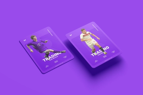 Free Trading Card PSD Mockup | Mockupnest