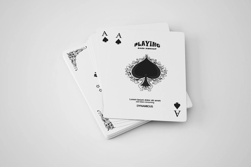 Free Playing Card Mockup | Mockupnest