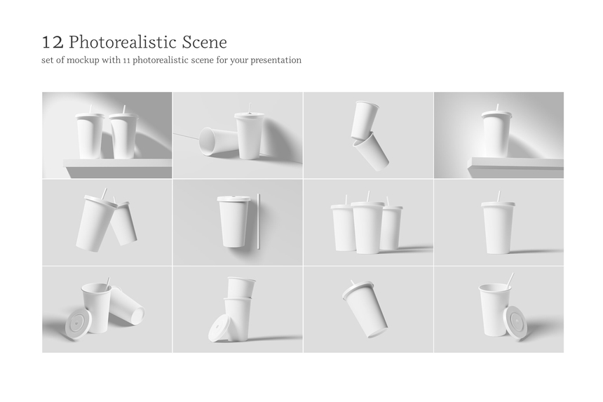 Free Drink Cup Mockup | Mockupnest