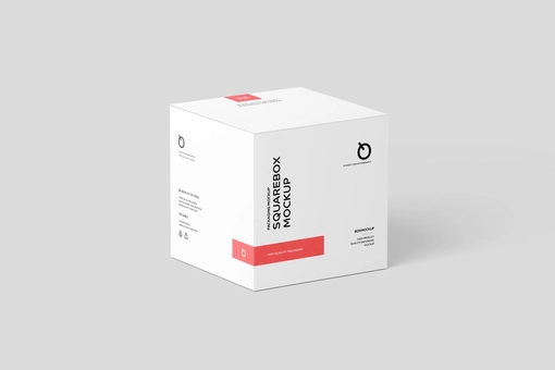 Free Square Box PSD Mockup | Mockupnest