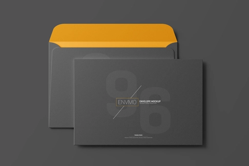 Free 6x9 Inch Envelope Mockup | Mockupnest