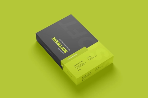 Free Software Box PSD Mockup | Mockupnest