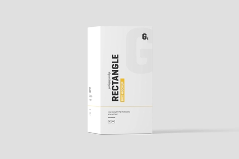 Free Rectangle Box Mockup | Mockupnest