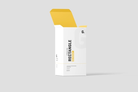 Free Rectangle Box Mockup | Mockupnest