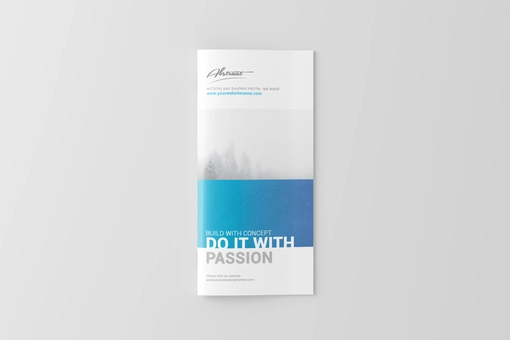 DL Brochure Mockup | Mockupnest