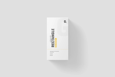 Free Rectangle Box Packaging Mockup | Mockupnest