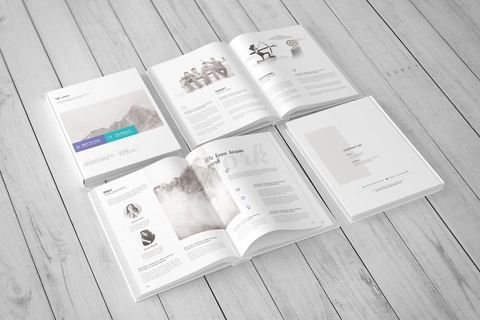 Free Portrait Hardcover Book Mockup | Mockupnest