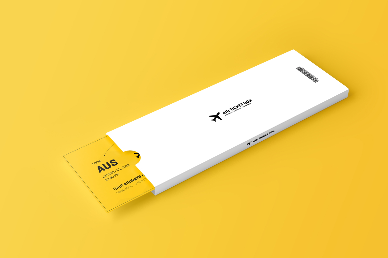 Event Ticket PSD Mockup | Mockupnest