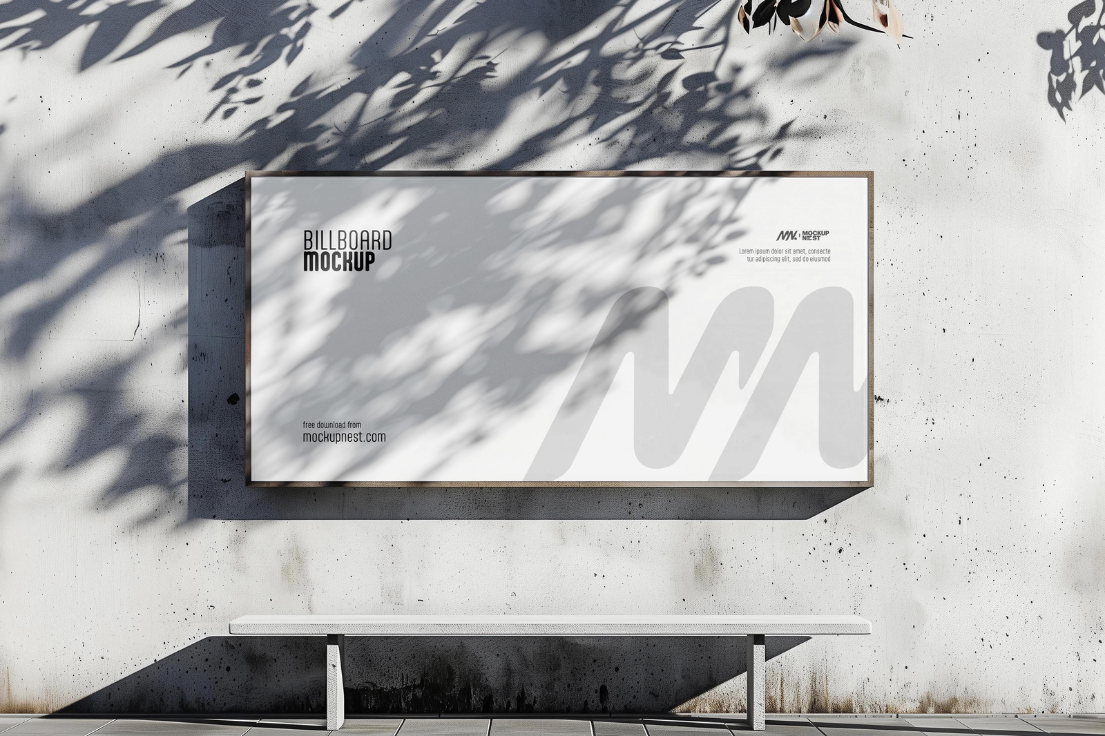 Outdoor Billboard Mockup | Mockupnest