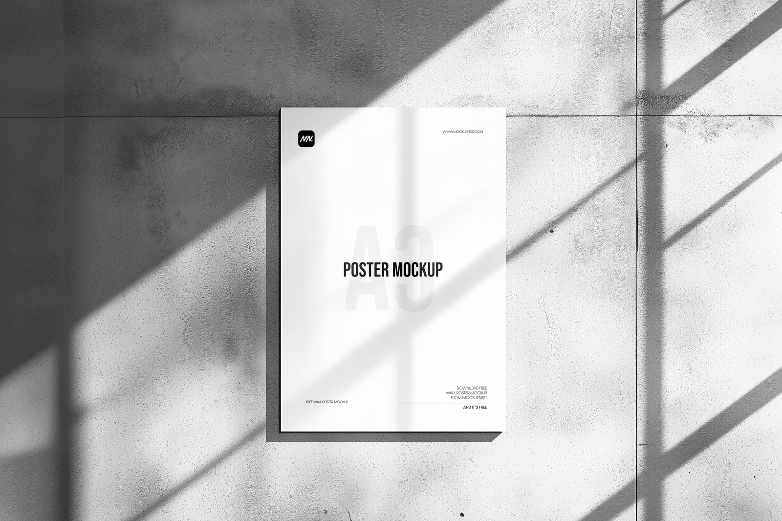 Wall Poster Mockup | Mockupnest