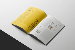 Free A4 Magazine Mockup | Mockupnest