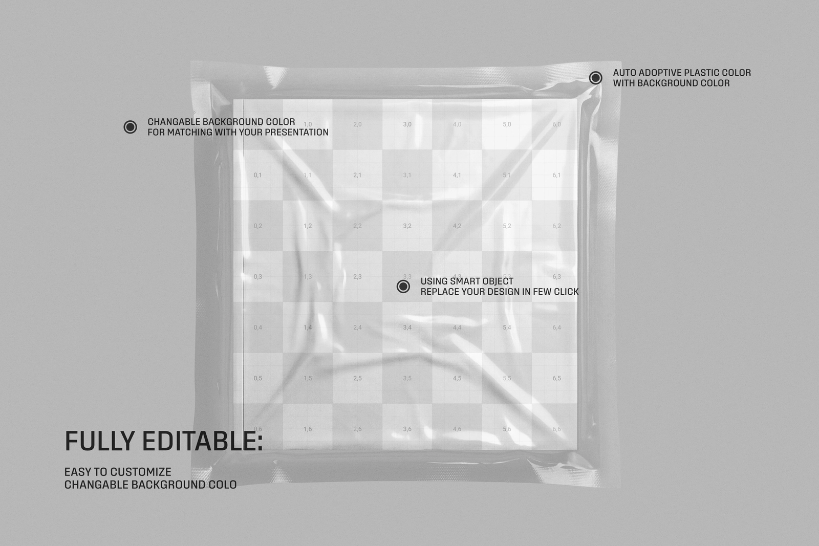Plastic Sealed Wrapped Square Magazine Mockup | Mockupnest