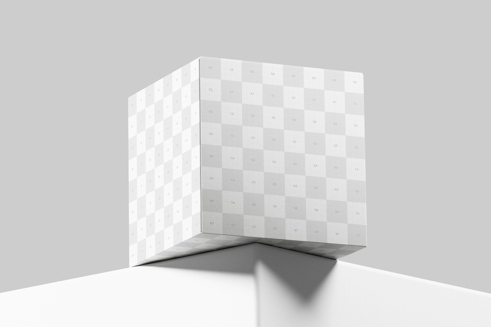 Square Product Box Mockup | Mockupnest